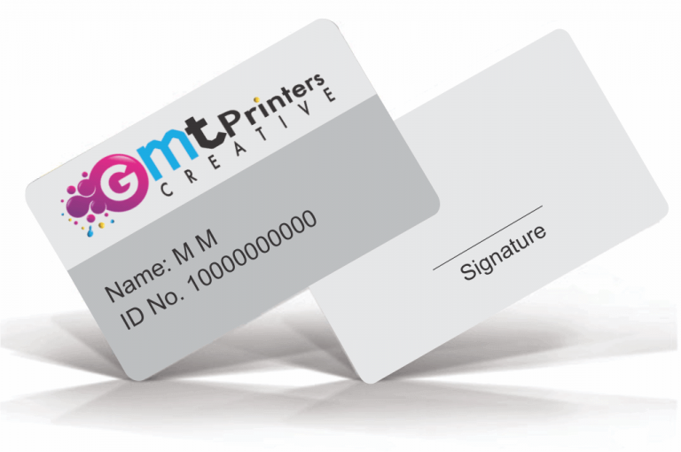 Printed PVC Plastic Cards - GMT Creative Printers